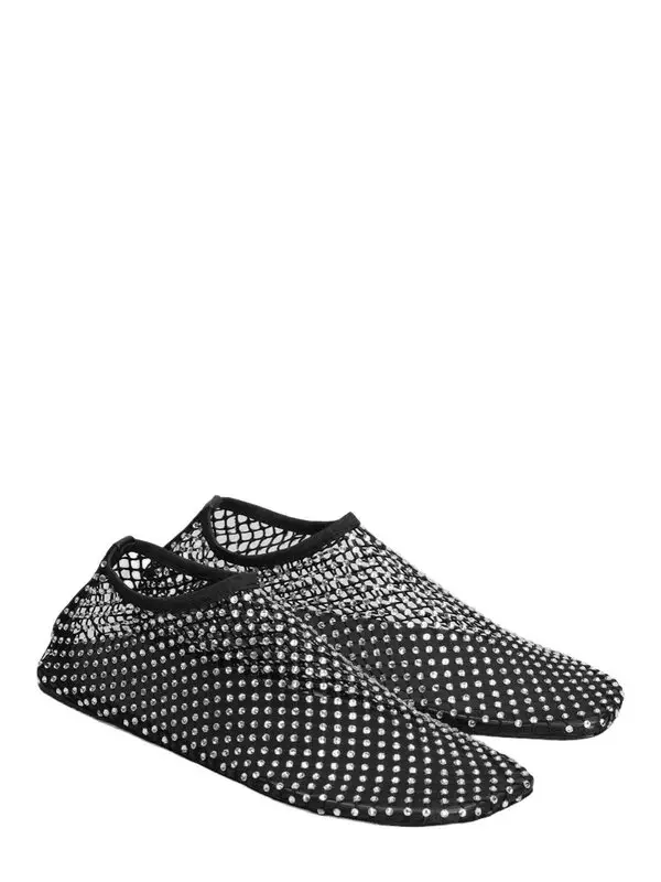 Christopher Esber Mesh Designed Minette Ballerina - Black