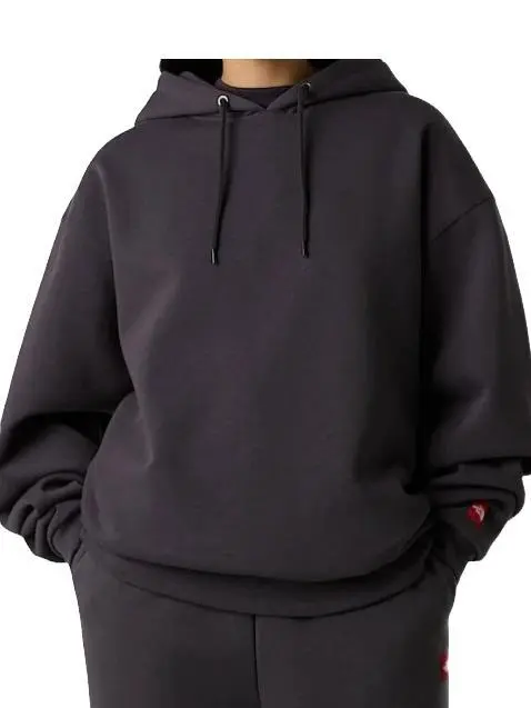 The North Face Oversized Hooded Sweatshirt - Obsidian