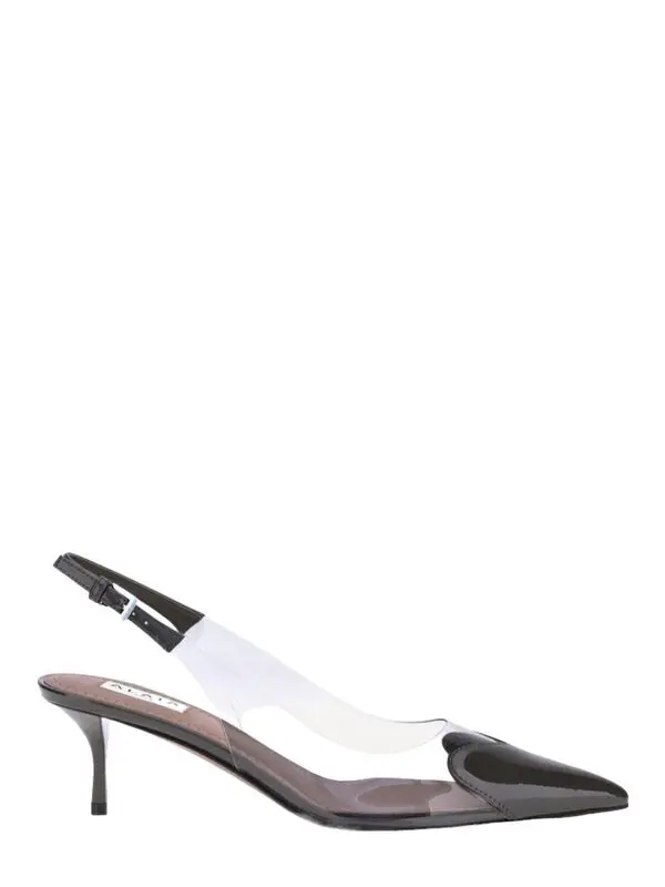 Alaïa Le Coeur Slingback Pumps - Kaki