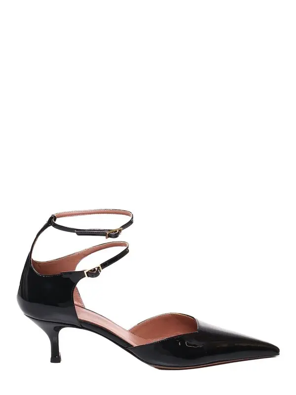 GIULIANO GALIANO Joana Patent Leather Pumps - Black