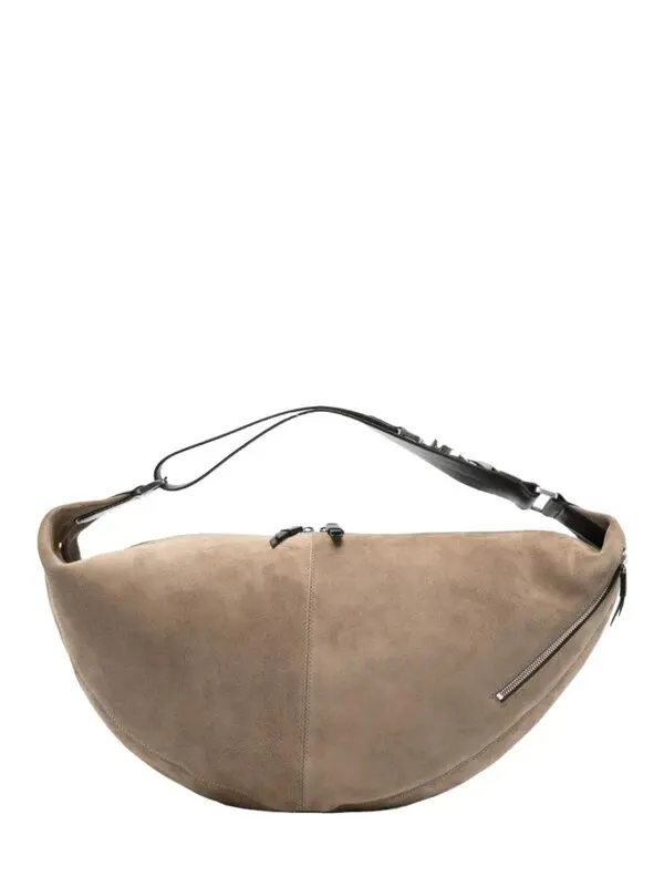 LEMAIRE Quiver Zipped Shoulder Bag - Brown