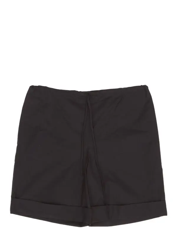 THE ROW Emiliano Drawstring Shorts - Black