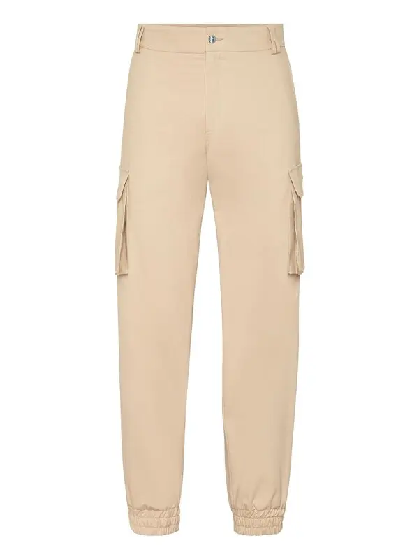 Philipp Plein Logo-plaque Cargo Pants - Almond Beige