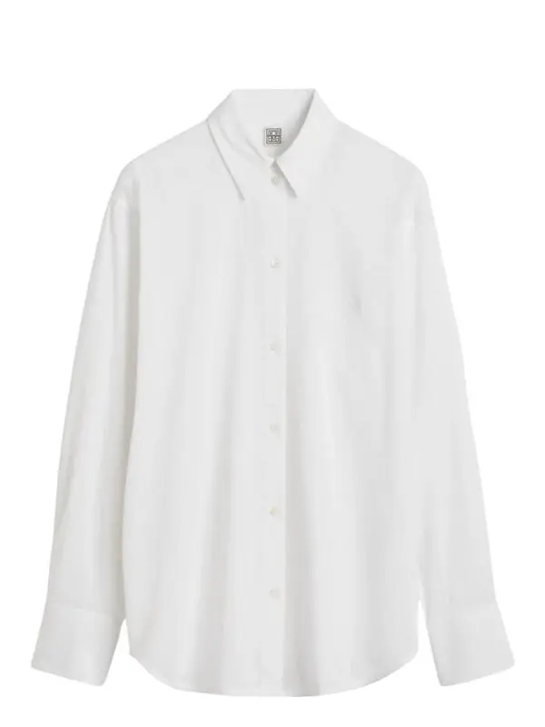 TOTEME Classic Buttoned Shirt - White