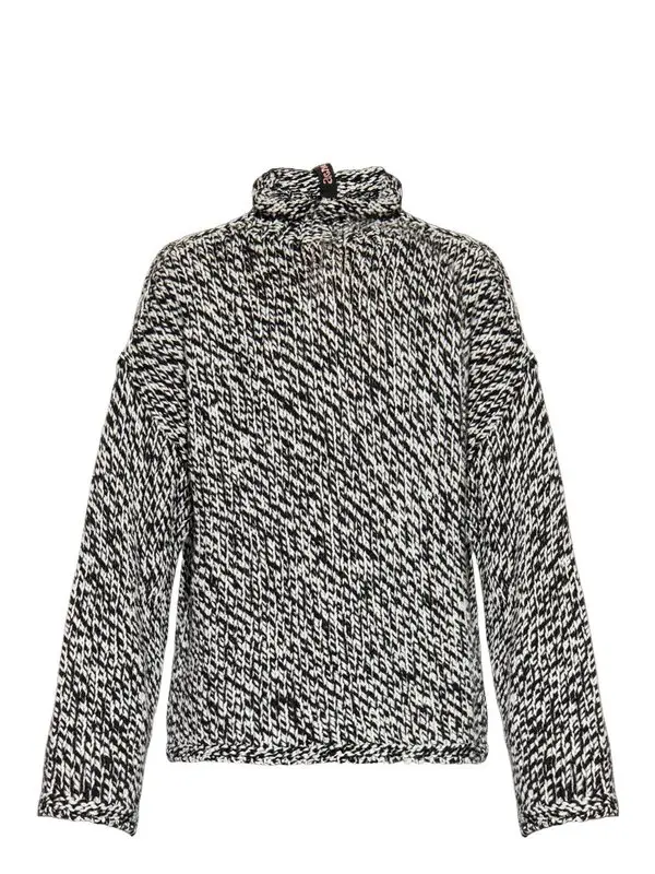 Acne Studios High Neck Sweater - Black