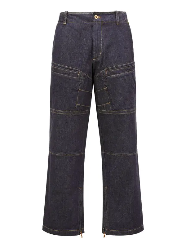 Moncler Mercedes-benz Nigo Relaxed Fit Jeans - Denim Blue