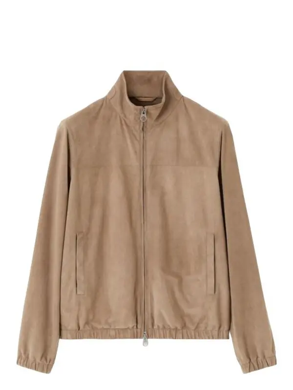 Loro Piana Bomber Jacket - Dark Hazelnut Natural Melange
