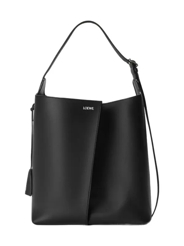 Loewe Bilbao Bucket Shoulder Bag - Black