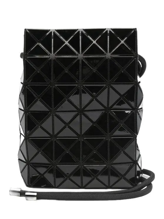 Issey Miyake Prism Drawstring Shoulder Bag - Black