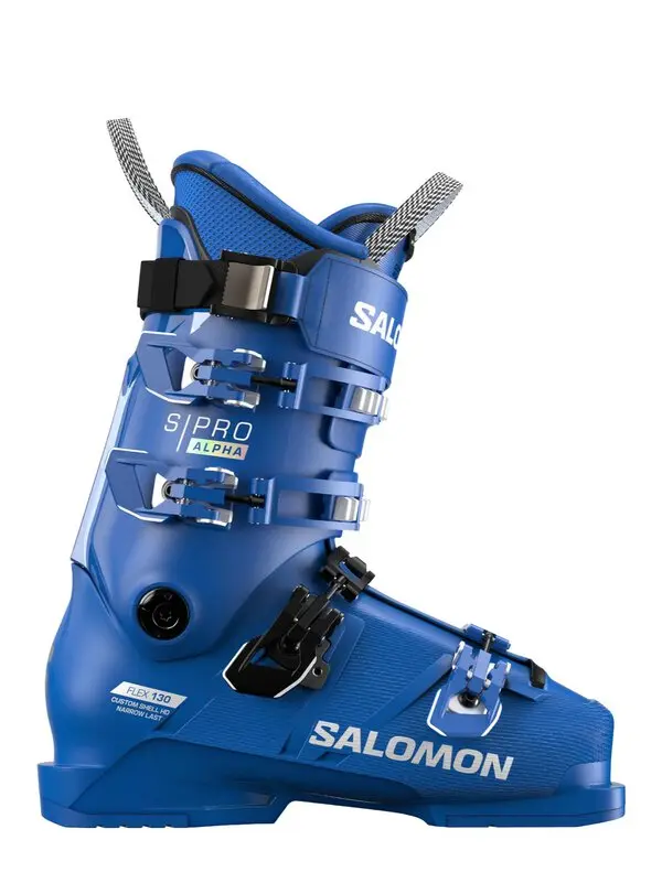 SALOMON S/pro Alpha 130 Ski Boots - Racing Blue/white/racing Blue