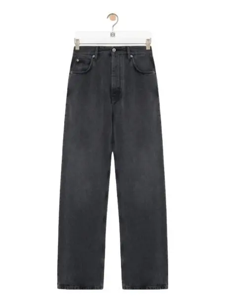 Loewe Straight-leg Jeans - Black