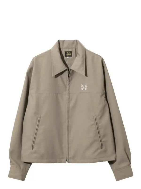 Needles Sport Lightweight Zip Jacket - Nude