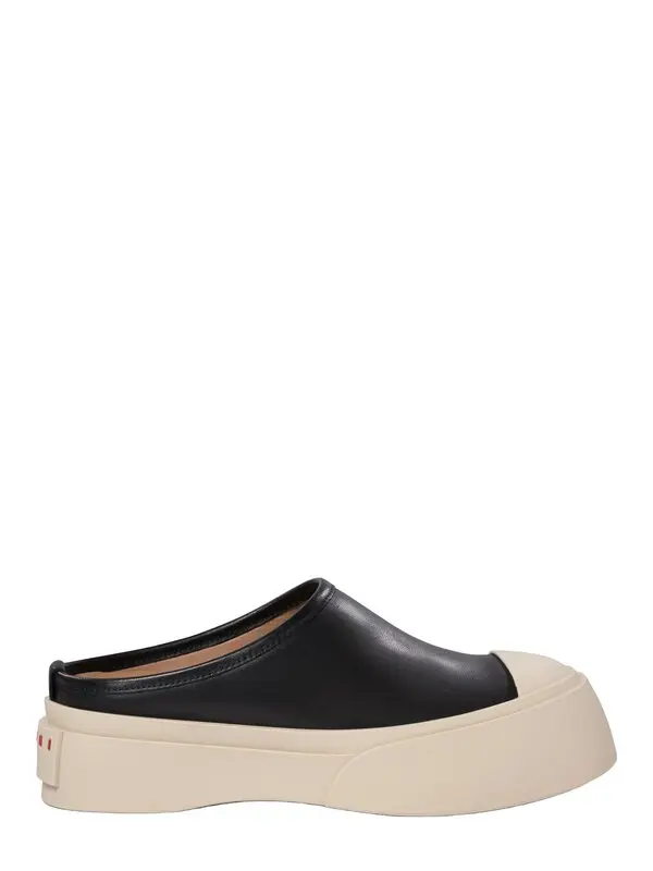 Marni Round-toe Slip-on Loafers - Black