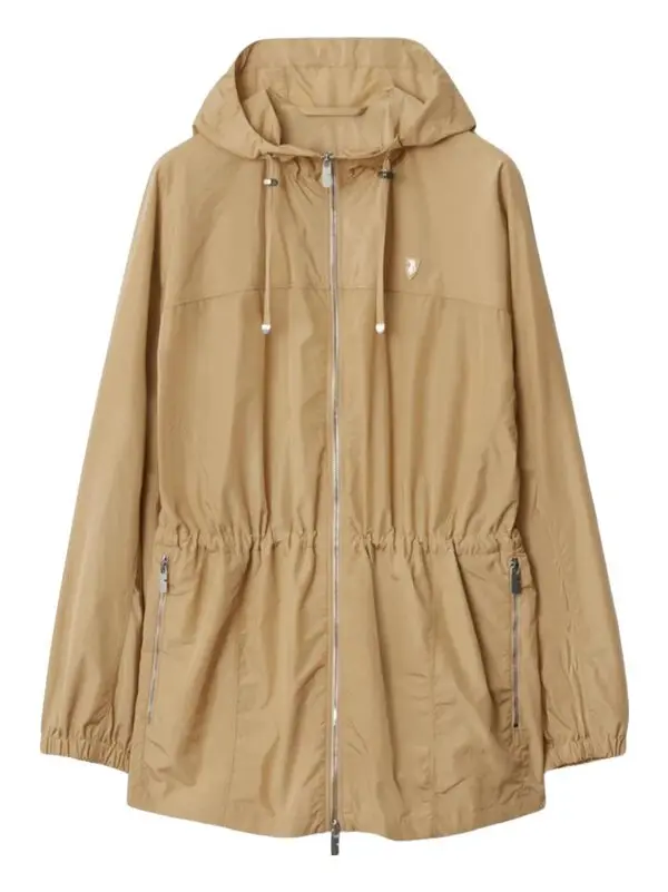 Burberry Hooded Jacket With B-shield Detail - Cracker