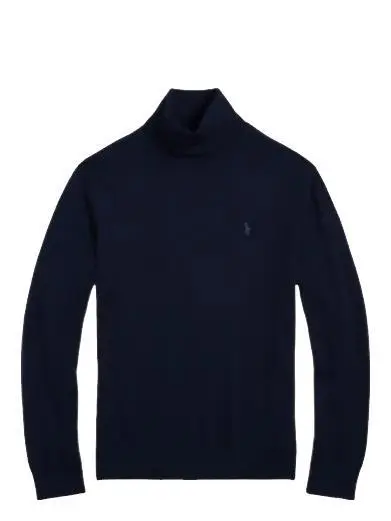 Polo Ralph Lauren Washable Turtleneck Jumper - Black