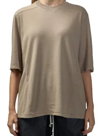 Rick Owens Short Sleeve T-shirt - Beige