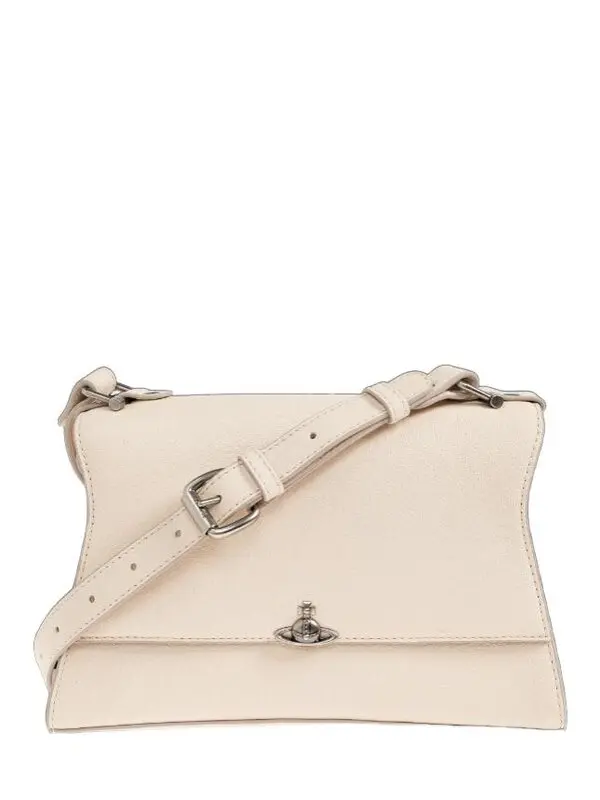 VIVIENNE WESTWOOD Bianca Small Shoulder Bag - Cream