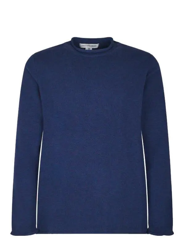 Comme Des Garçons Long Sleeve Sweater - Blue