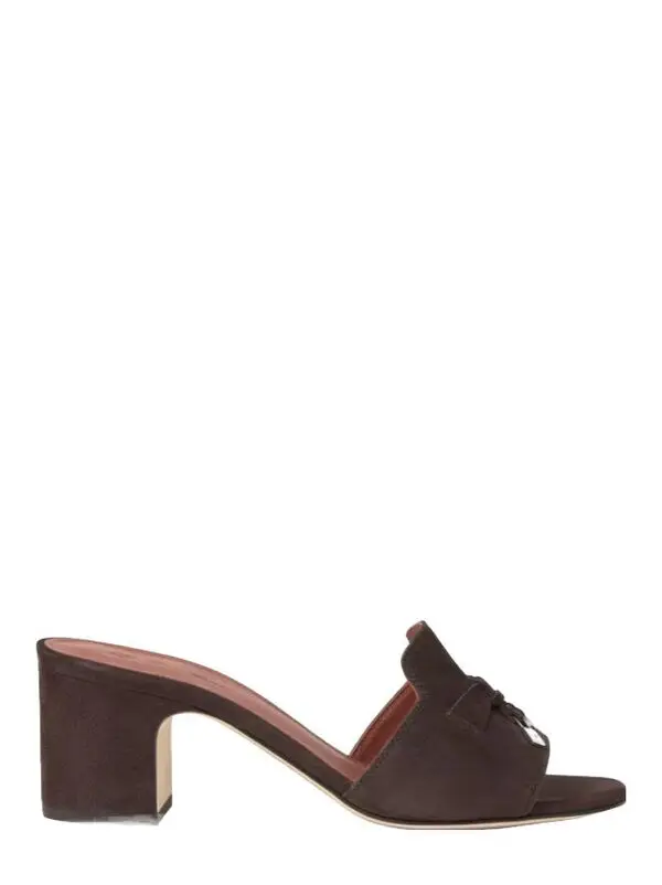 Loro Piana Summer Charms Sandals - Colour Pecora Nera
