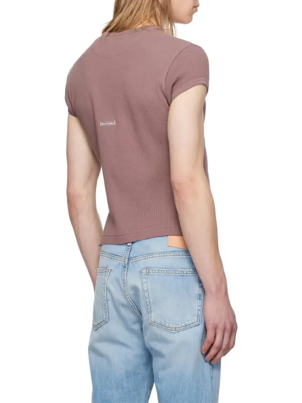 Acne Studios Round Neck Short-sleeved T-shirt - Blue