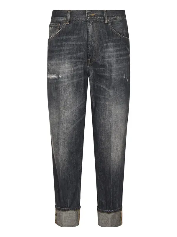 DONDUP Paco Loose-fit Jeans - Black