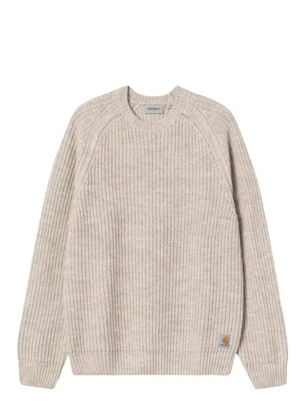 Carhartt Work In Progress Firth Crewneck Jumper - Fleur De Sel