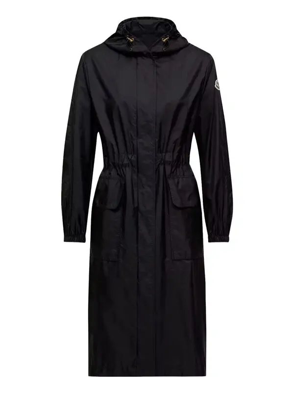 Moncler Hiengos Hooded Long Parka - Black