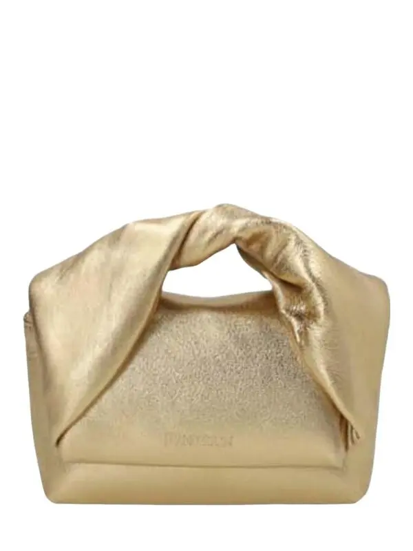 J.W.ANDERSON Twister Leather Mini Bag - Nude