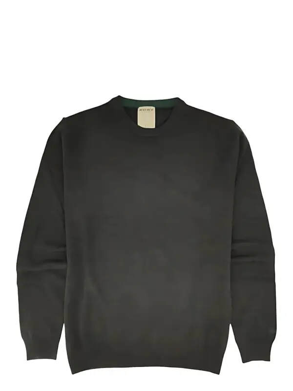Woolrich Logo Embroidered Crewneck Jumper - Black