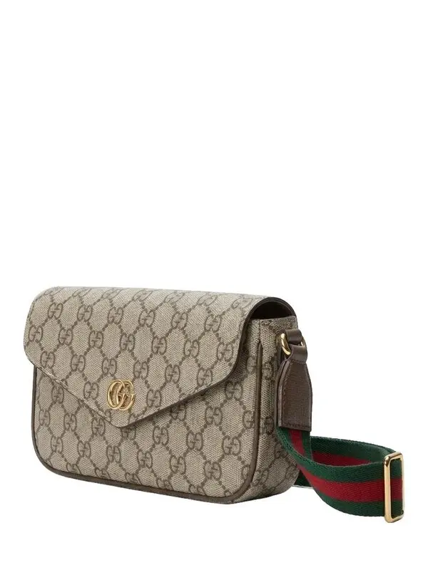 Gucci Ophidia Mini Shoulder Bag - Beige/ebony