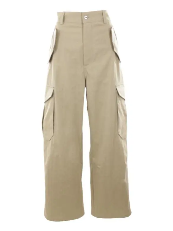Bottega Veneta Pocket Detailed Cargo Trousers - No