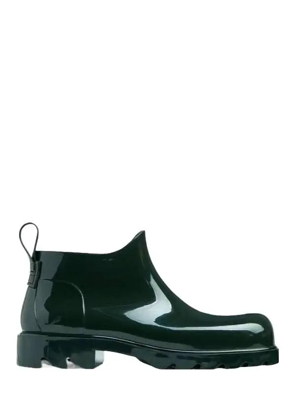 Bottega Veneta Rubber Ankle Boots - Dark Green