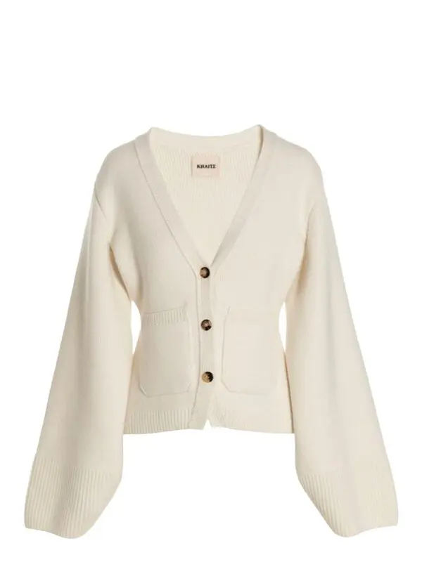 Khaite The Scarlet Knitted Cardigan - No