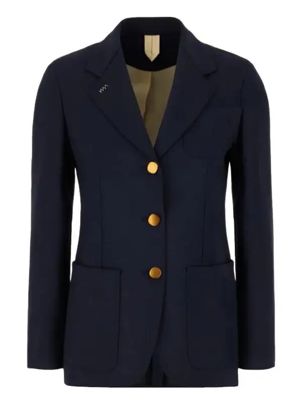 Max Mara Single-breasted Jacket - Black