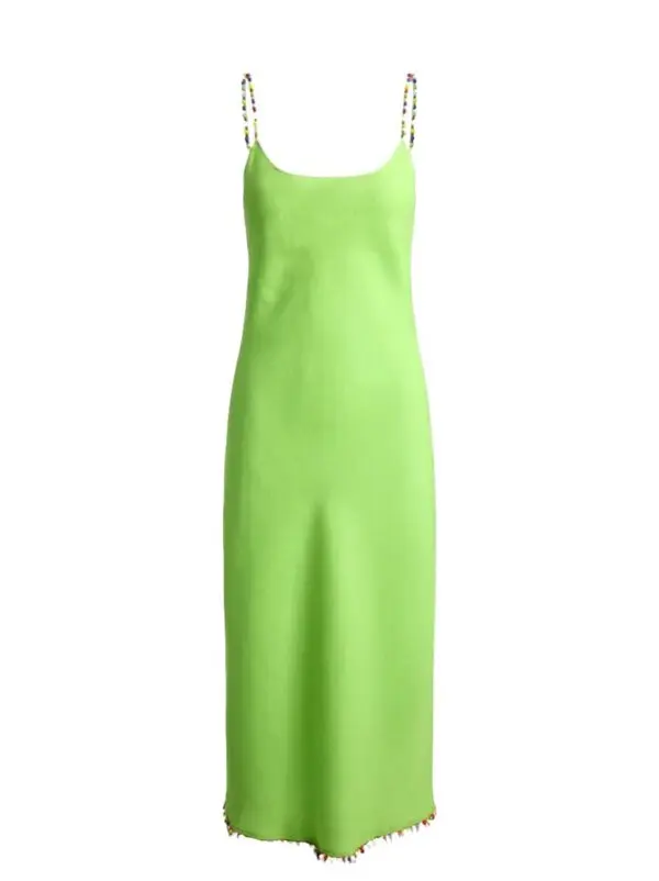 Polo Ralph Lauren Leilani Beaded Maxi Dress - Green