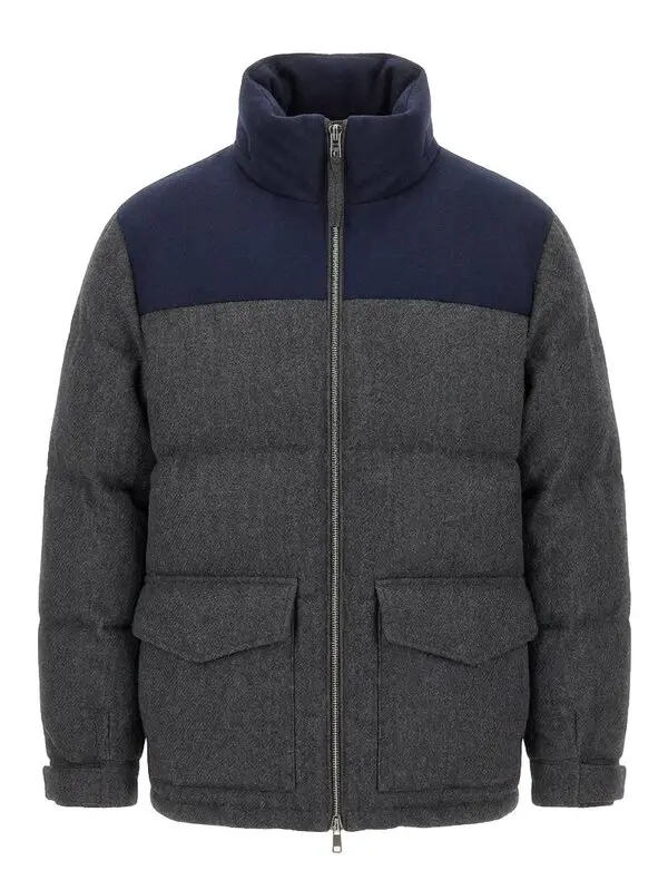 Gucci Padded Zip-up Jacket - Black