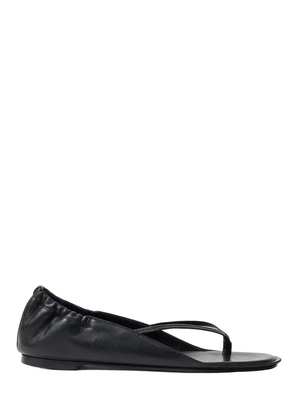 Jacquemus Flat Sandals - Black