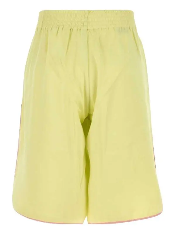 Dries Van Noten Elastic Waist Shorts - Yellow