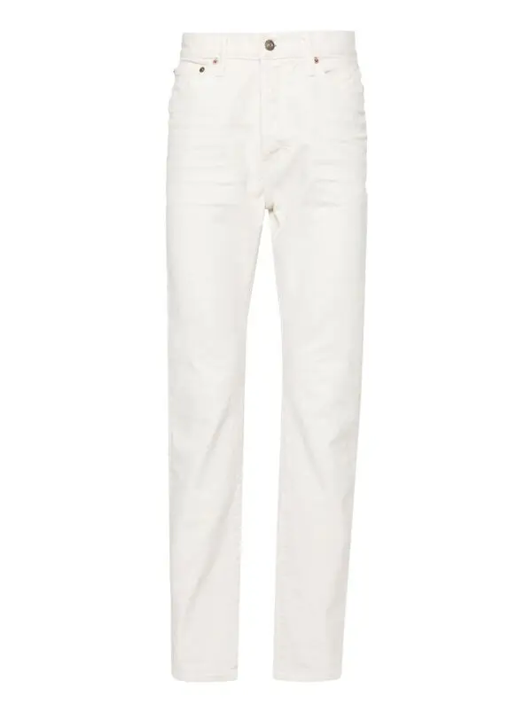 TOM FORD Denim Pants - Chalk White