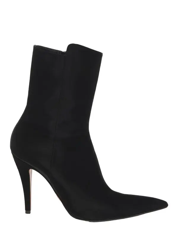 Alexander McQueen Birdee Pointed-toe Ankle Boots - Black