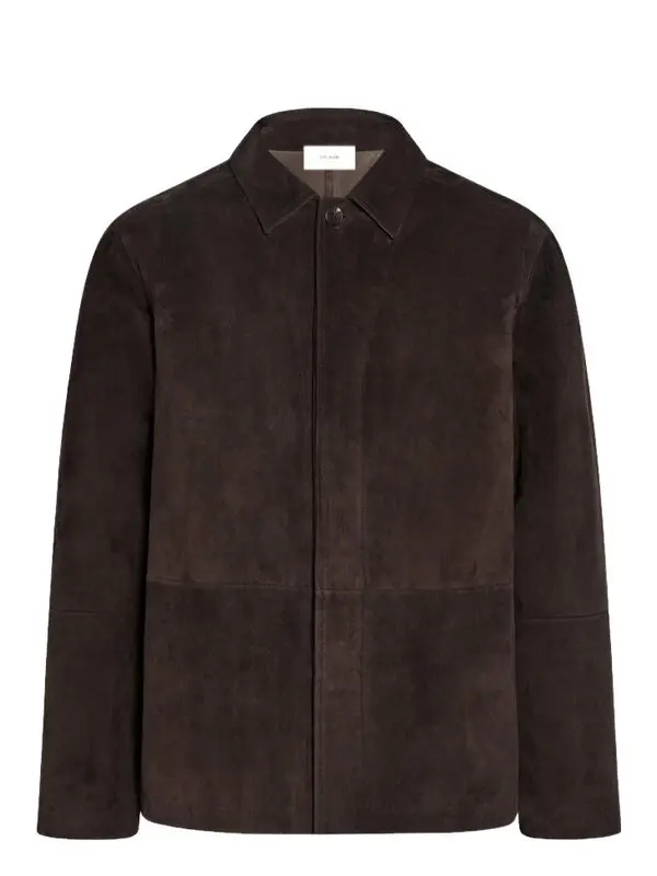 THE ROW Ulrich Jacket - Chestnut Brown