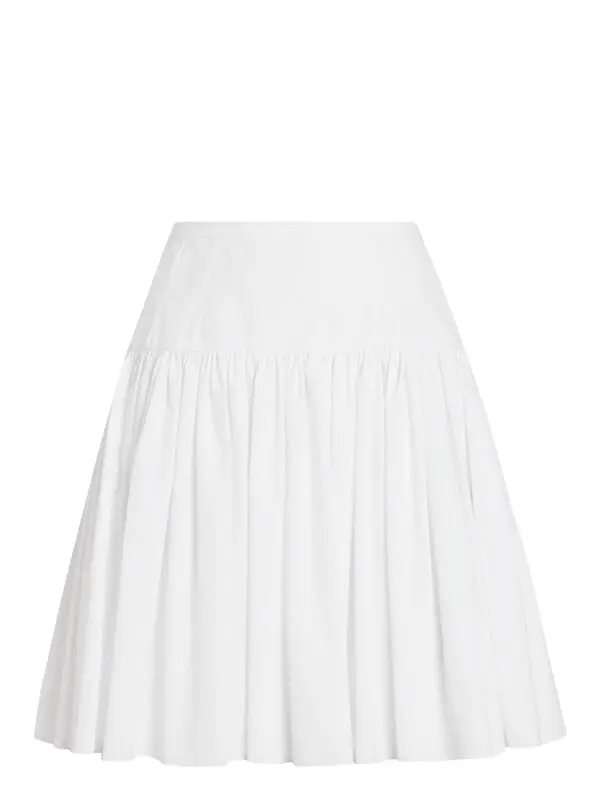 Dolce & Gabbana Flared Mini Skirt - White