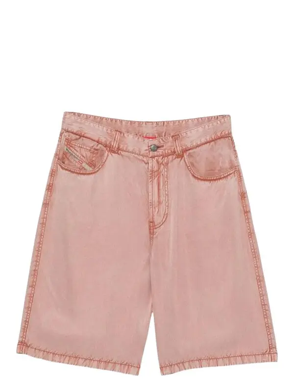 DIESEL® P-desi Trompe L'oeil Bermuda Shorts - Pink