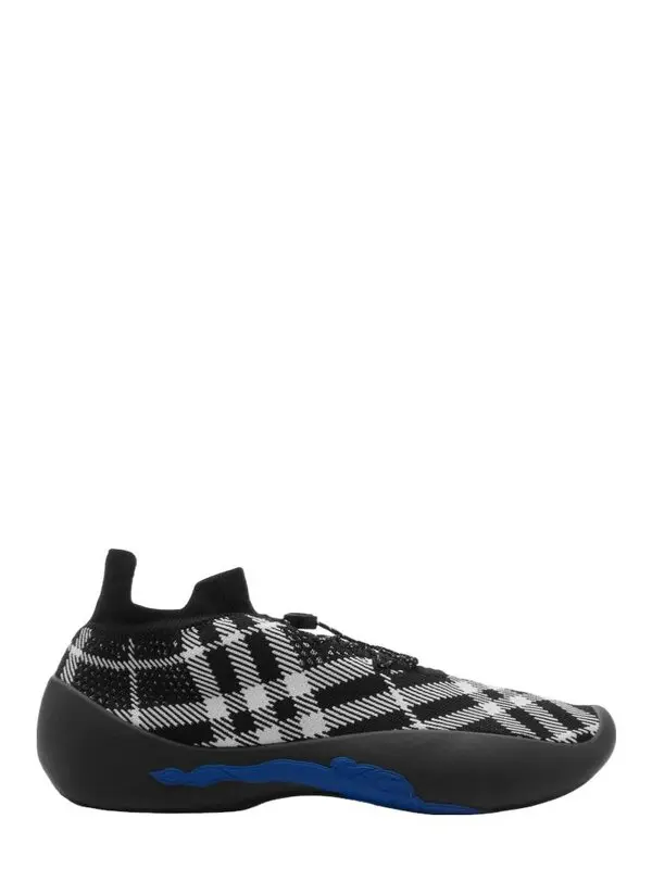 Burberry Checked Neptune Sneakers - Eclipse Color