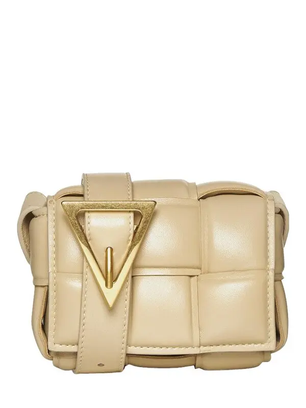 Bottega Veneta Candy Cassette Shoulder Bag - Nude