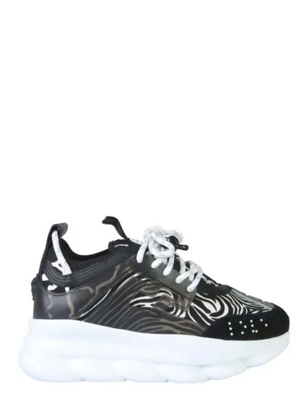 Versace Chain Reaction Sneakers - White