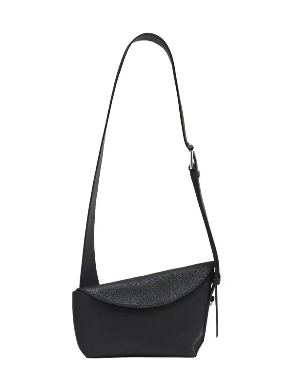 Alexander McQueen The Sling Asymmetric Shoulder Bag - Black