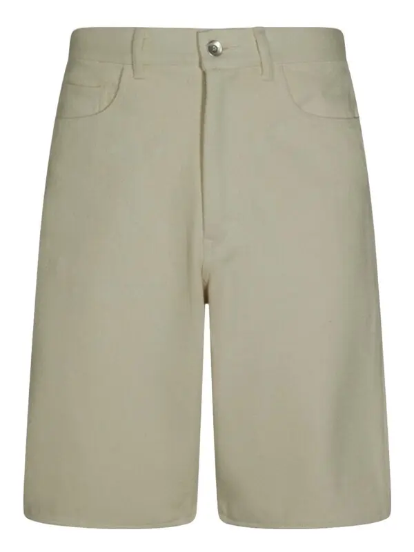 Auralee Five-pocket Knee-length Shorts - Nude