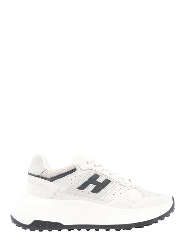 Hogan Hi-fi Lace-up Sneakers - Beige