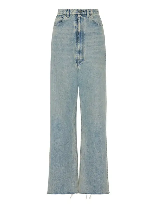 MAISON MARGIELA Wide-leg Jeans - Gray